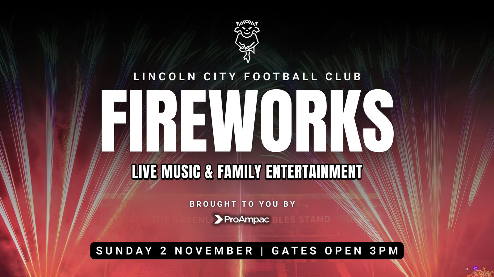 Last day for early bird fireworks tickets! | Lincoln City Football Club