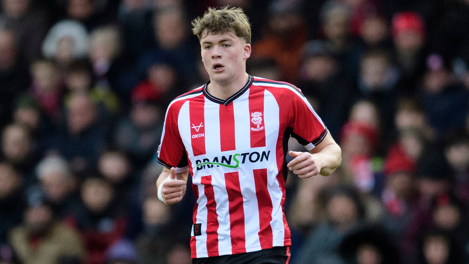 Draper grateful for backing | Lincoln City Football Club