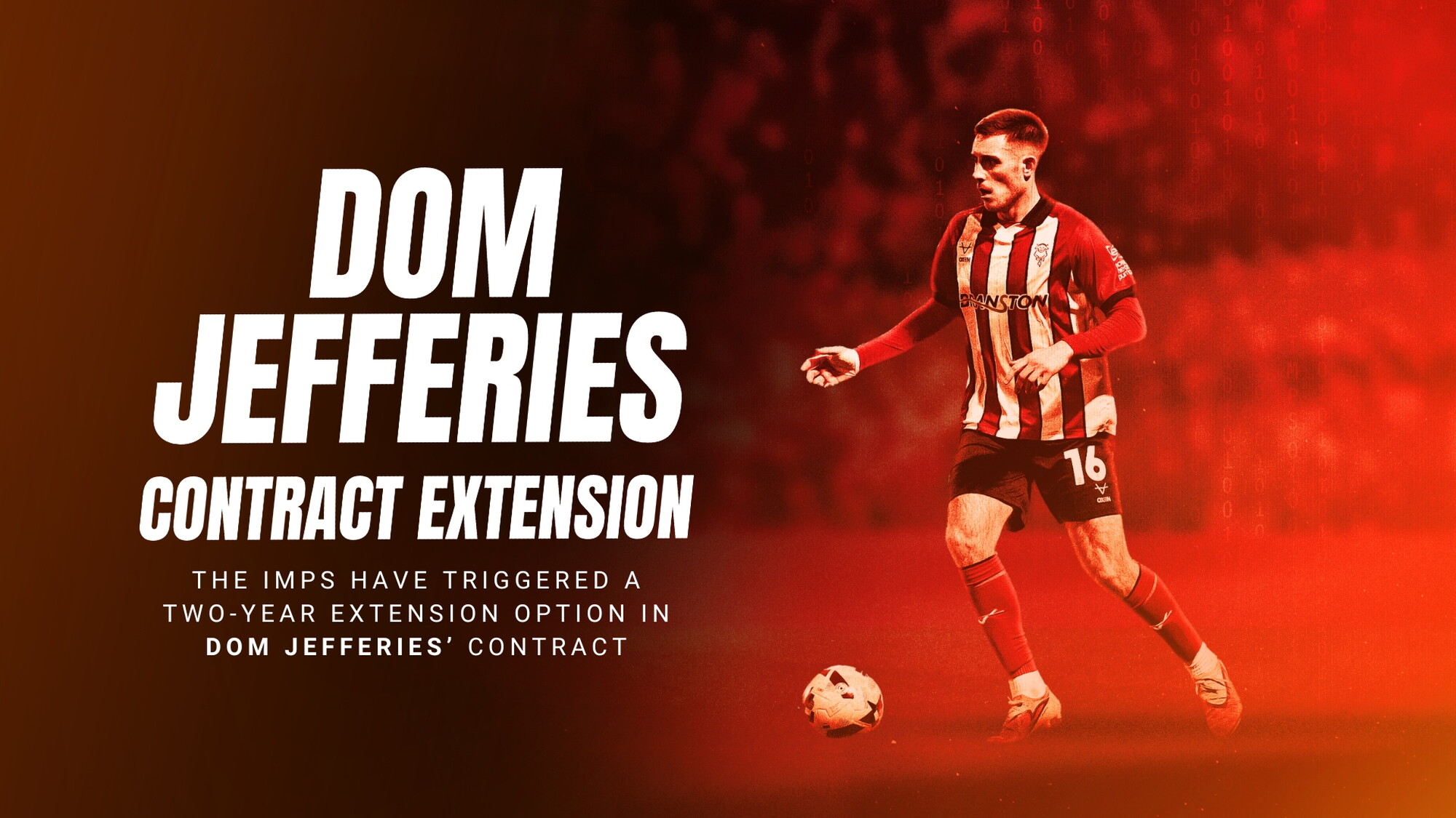 Imps trigger Jefferies extension | Lincoln City Football Club