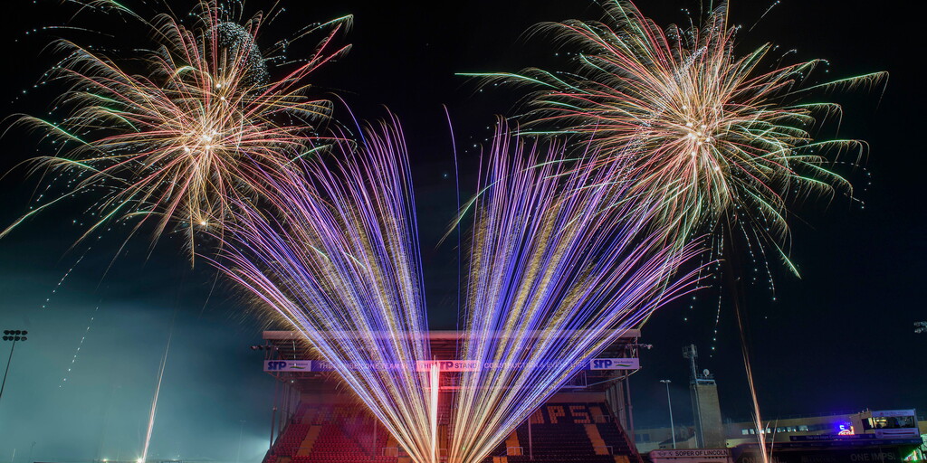 Firework display back with a bang for 2024 | Lincoln City Football Club