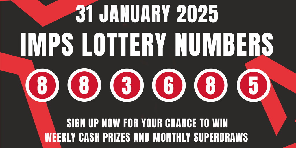 Imps Lottery winning number | 31/01/25 | Lincoln City Football Club