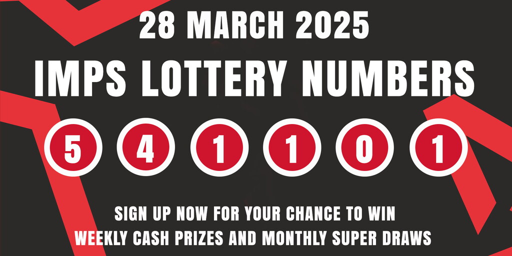 Imps lottery winning number | 28/03/25 | Lincoln City Football Club