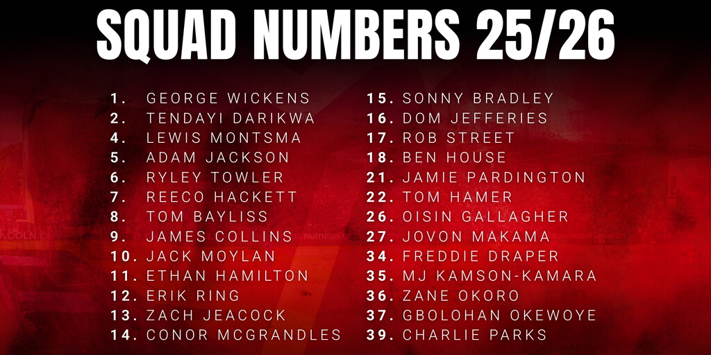 Squad Numbers | Vital Football